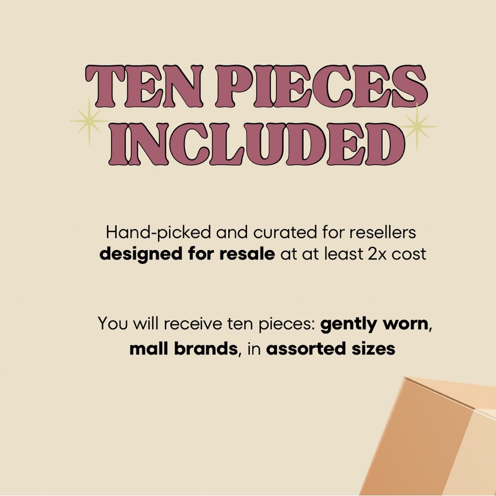 Mall Brands Mystery Box 10 Piece Reseller Box For Res… - Gem